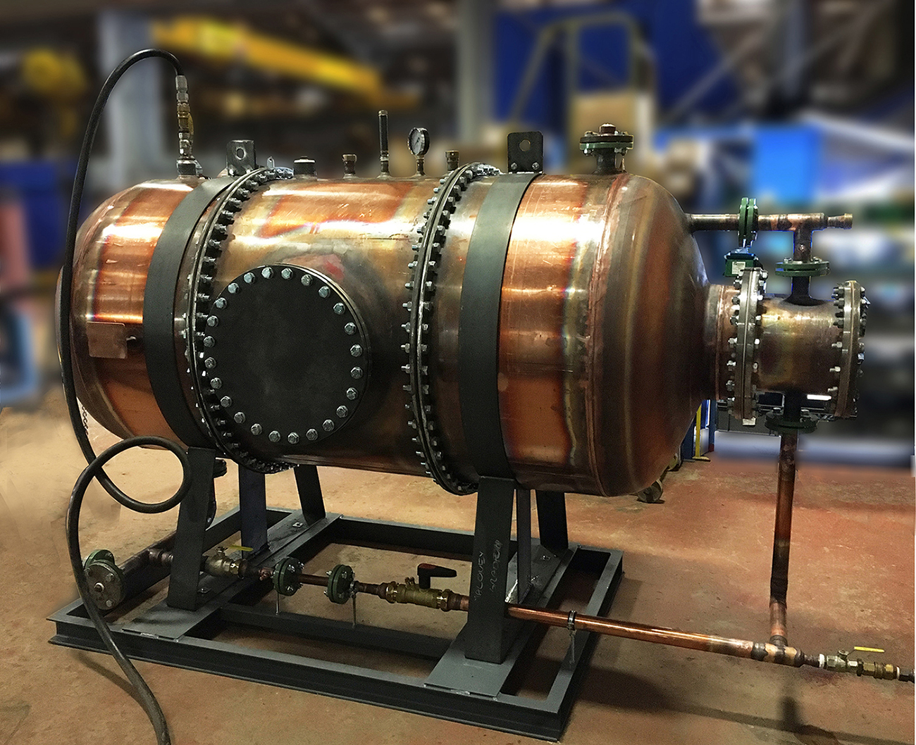 Sectional Hot Water Vessels | Ormandy Rycroft Engineering