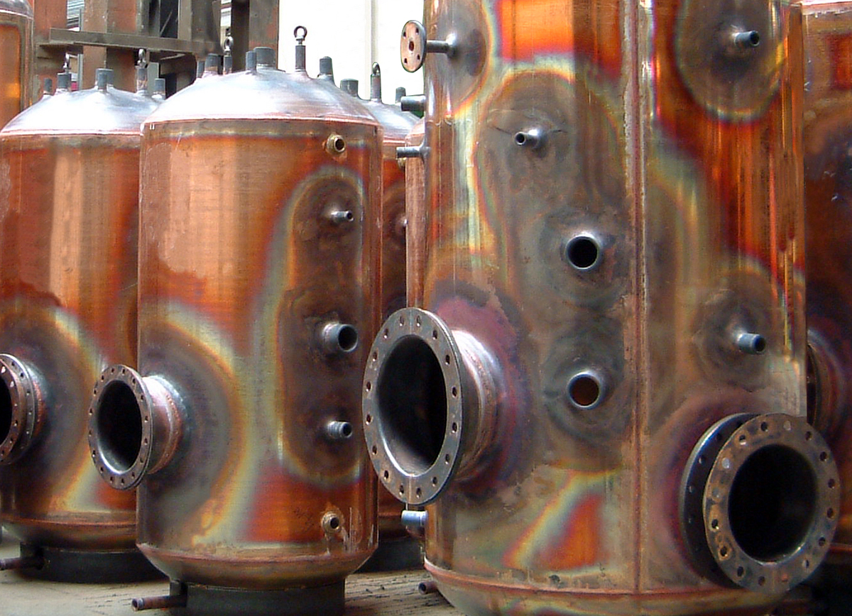 Copper and copper lined vessels | Ormandy Rycroft Engineering